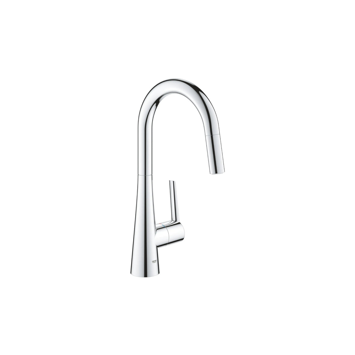 Rounded Spout Pull-Out Kitchen Faucet ZEDRA Collection — Plomberie ...
