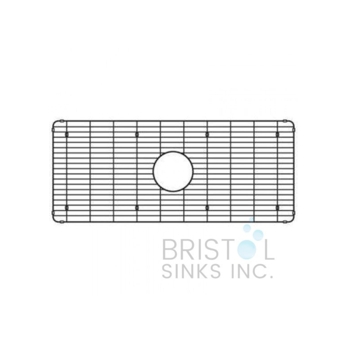Bristol BG102 Stainless Steel Sink Grid — Plomberie Mascouche