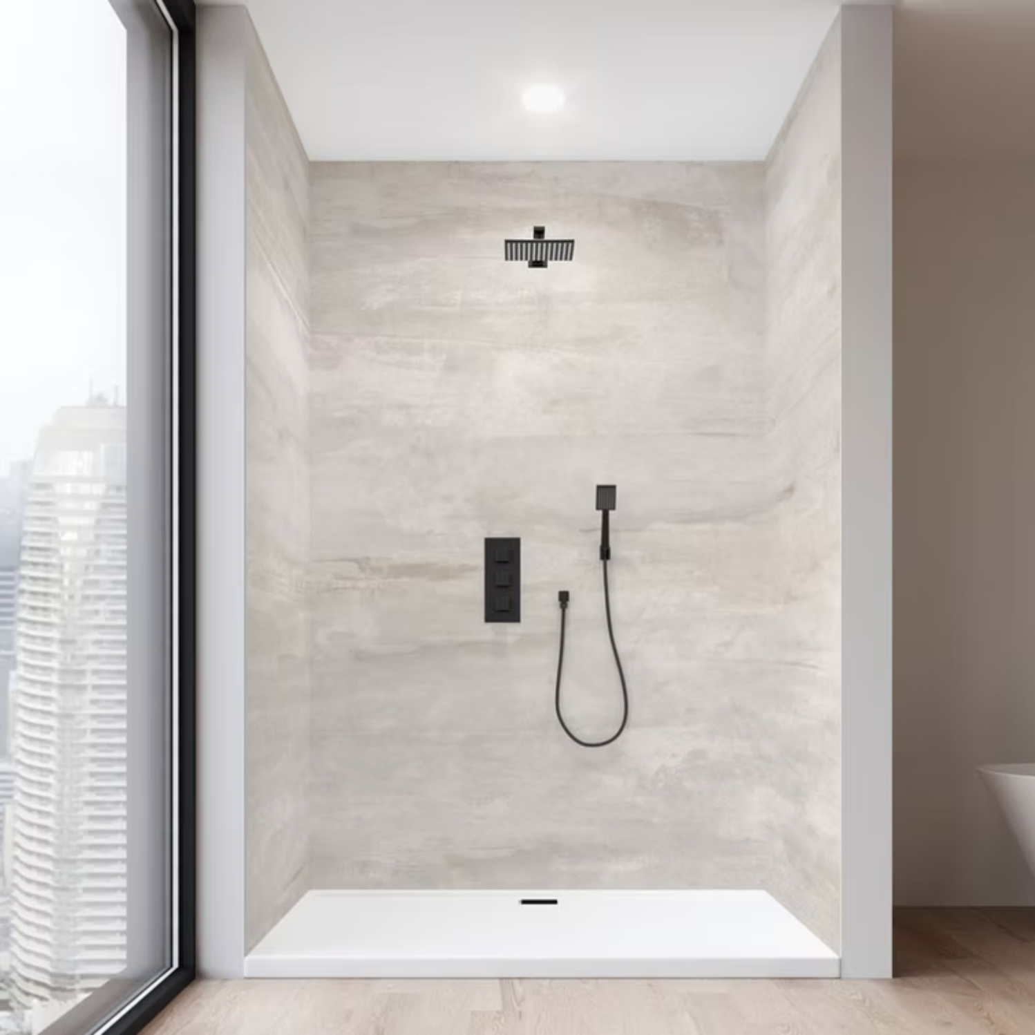Murs de douche béton Collection Express 2.0 — Plomberie Mascouche