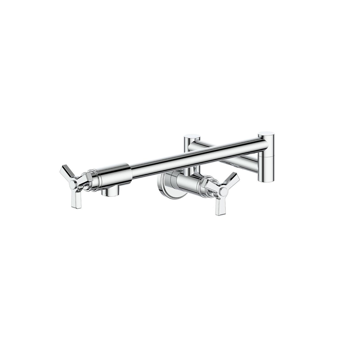 Wall-mounted filler faucet with 3-arm handles Zehn Collection ...