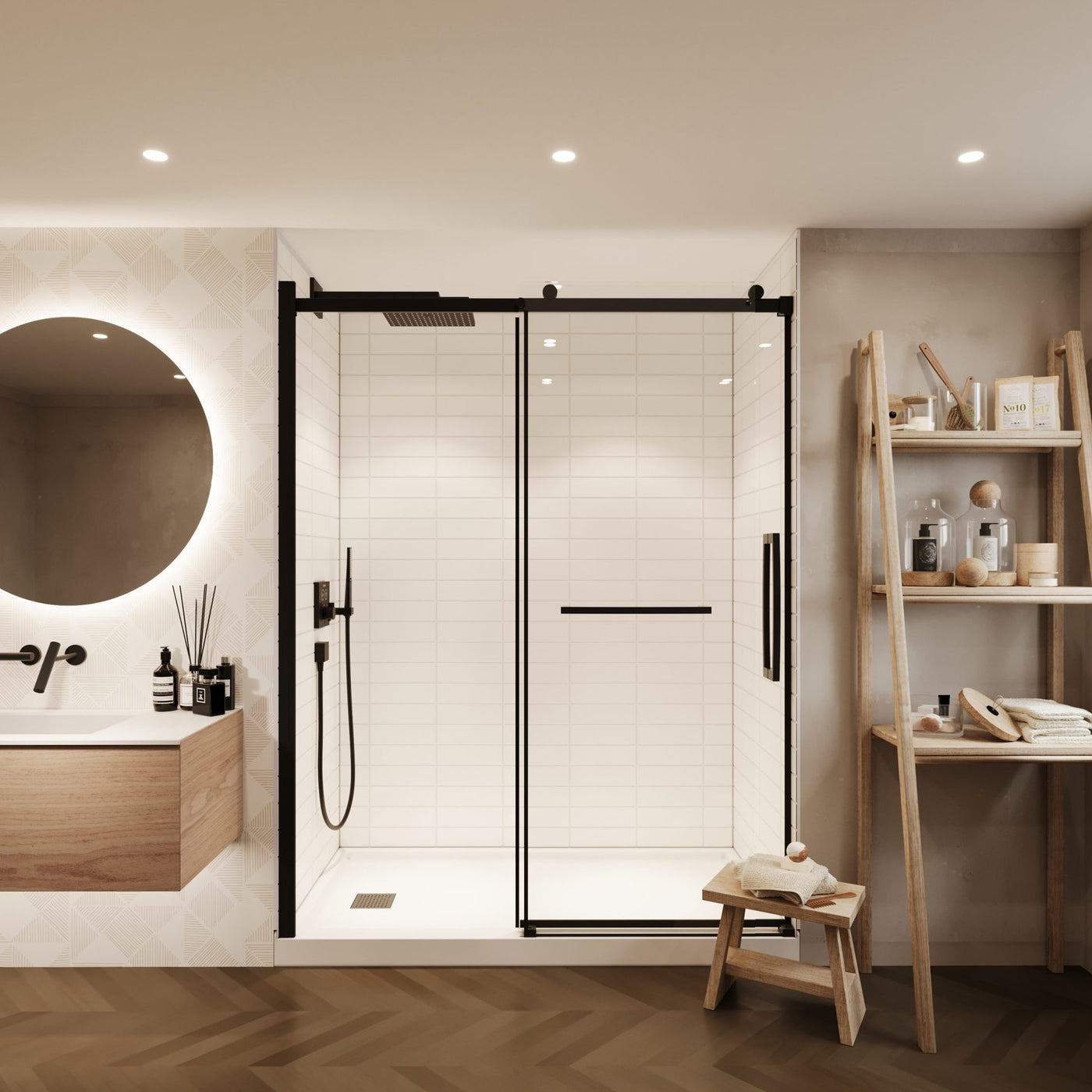 Technoform 3-Piece Alcove Shower Kit — Plomberie Mascouche