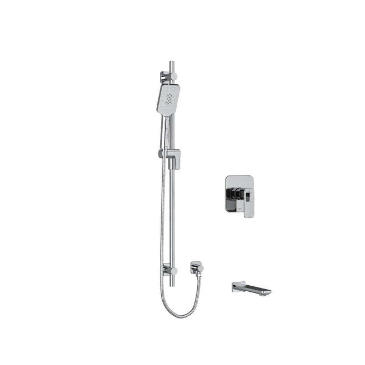 Therm & pressure Balanced Bath/Shower Set Equinox Collection ...
