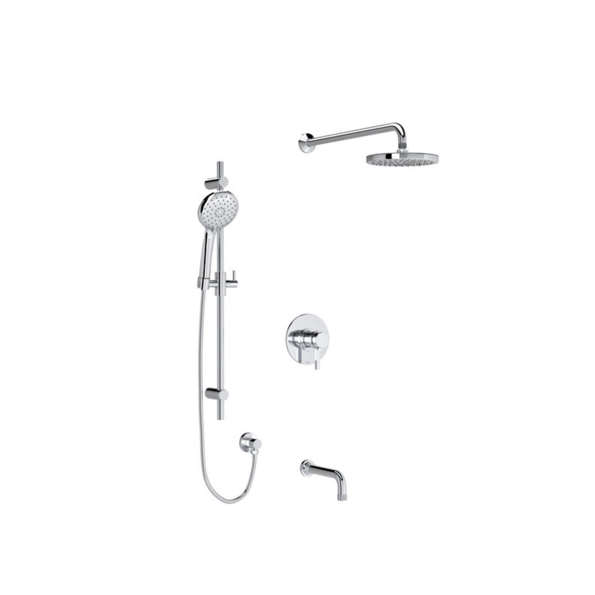 Bath/shower faucet set LOMBARDIA Collection — Plomberie Mascouche