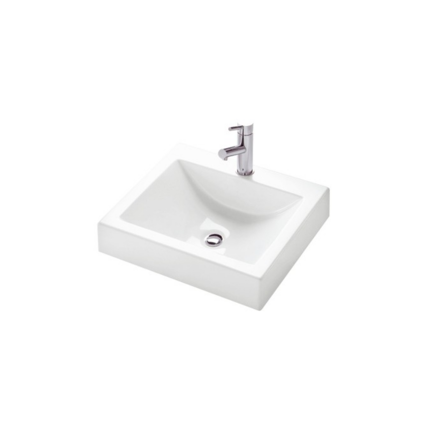 Zen Collection Semi-Recessed Sink — Plomberie Mascouche
