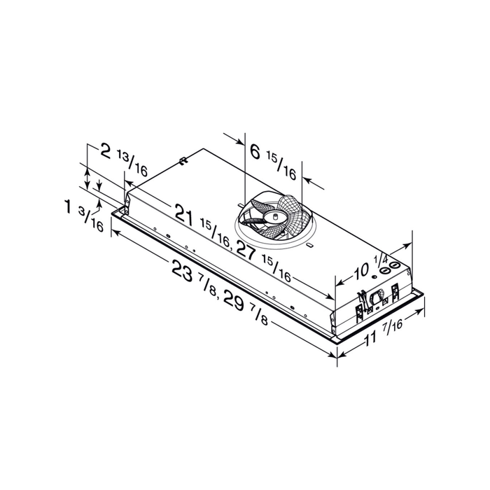 30-inch Under-Cabinet Hood BBN Collection — Plomberie Mascouche