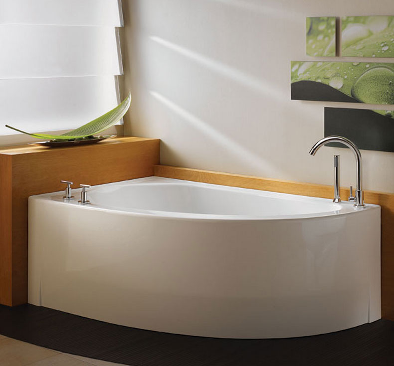 Bain en coin 36x60 Wind — Plomberie Mascouche
