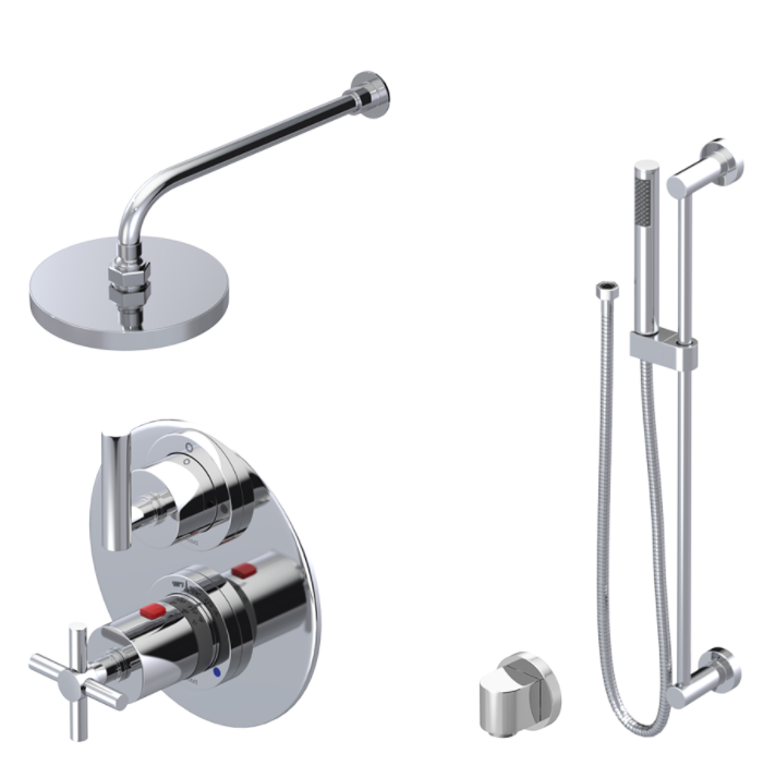 Shower Faucet Set Genesis Collection — Plomberie Mascouche